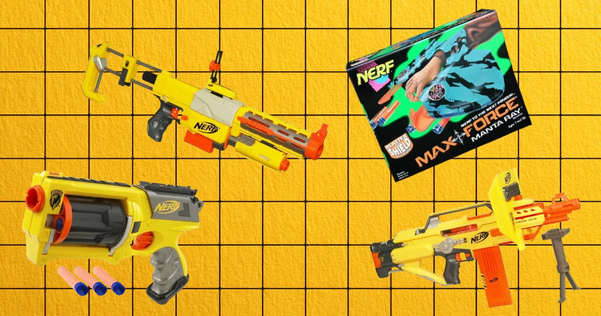 12 Iconic Discontinued Nerf Blasters (Guns) That You Forgot About